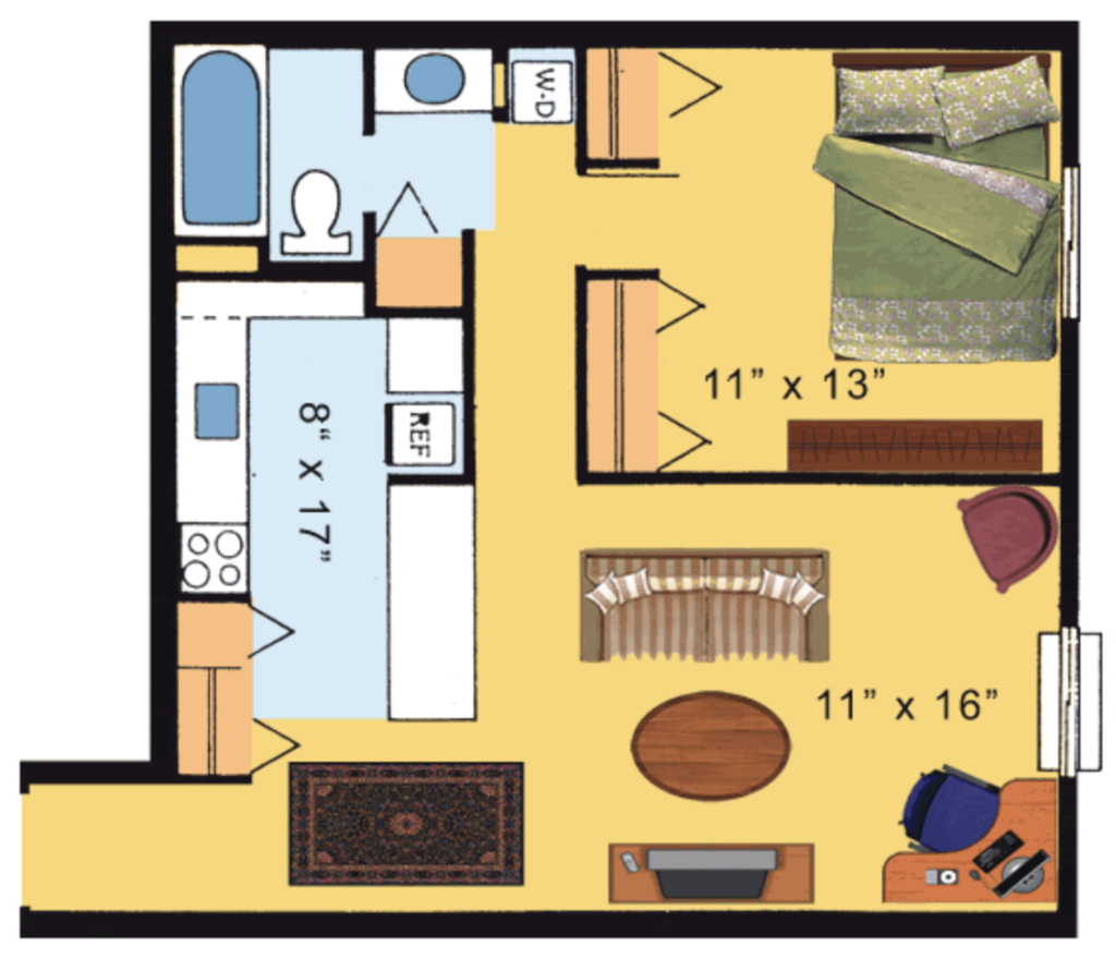 Floor Plan – Premier Village Apartments
